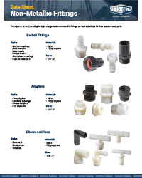 Non-Metallic Fittings | Dixon